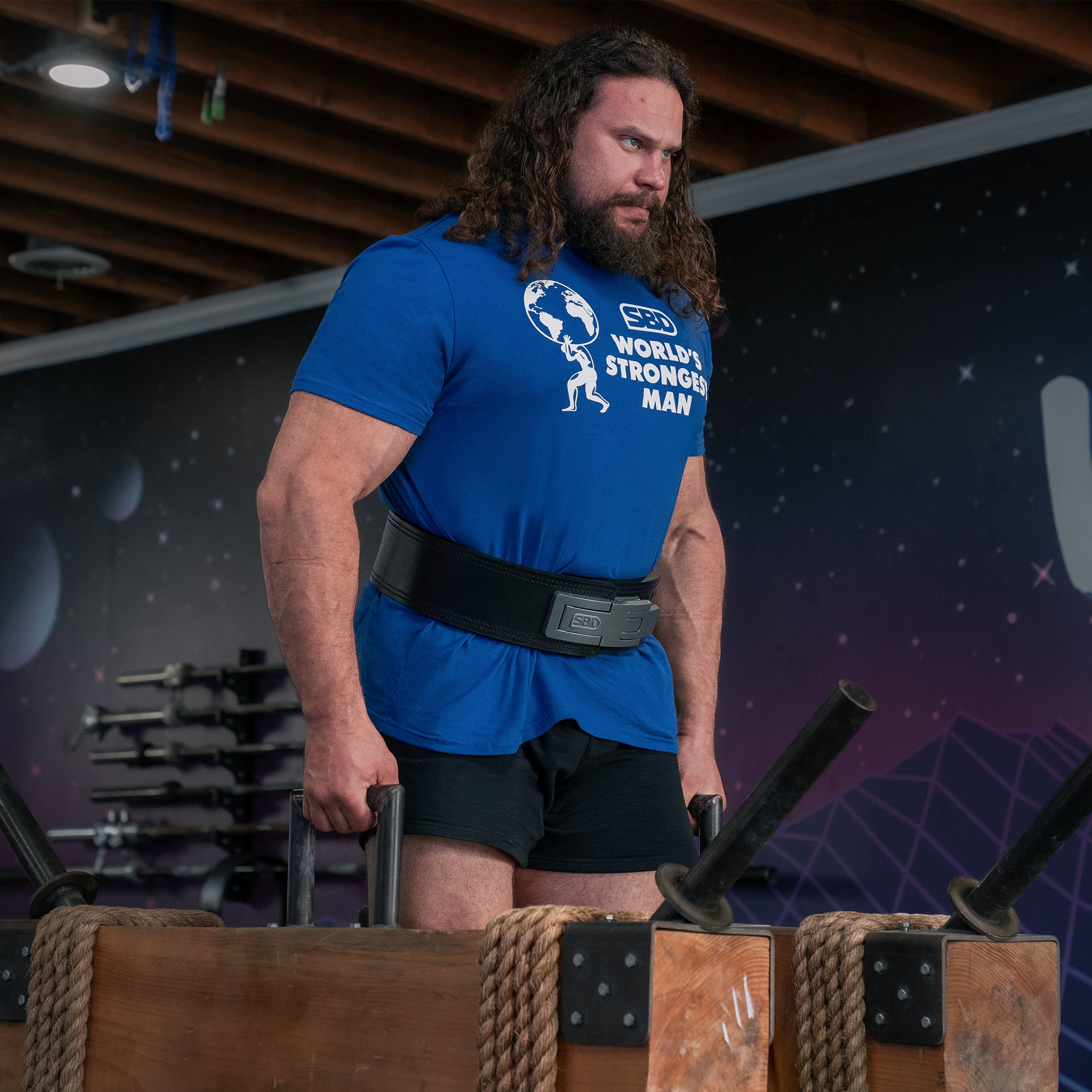 World's Strongest Man 2024 Men's T-Shirt - Blue – SBD Apparel Canada