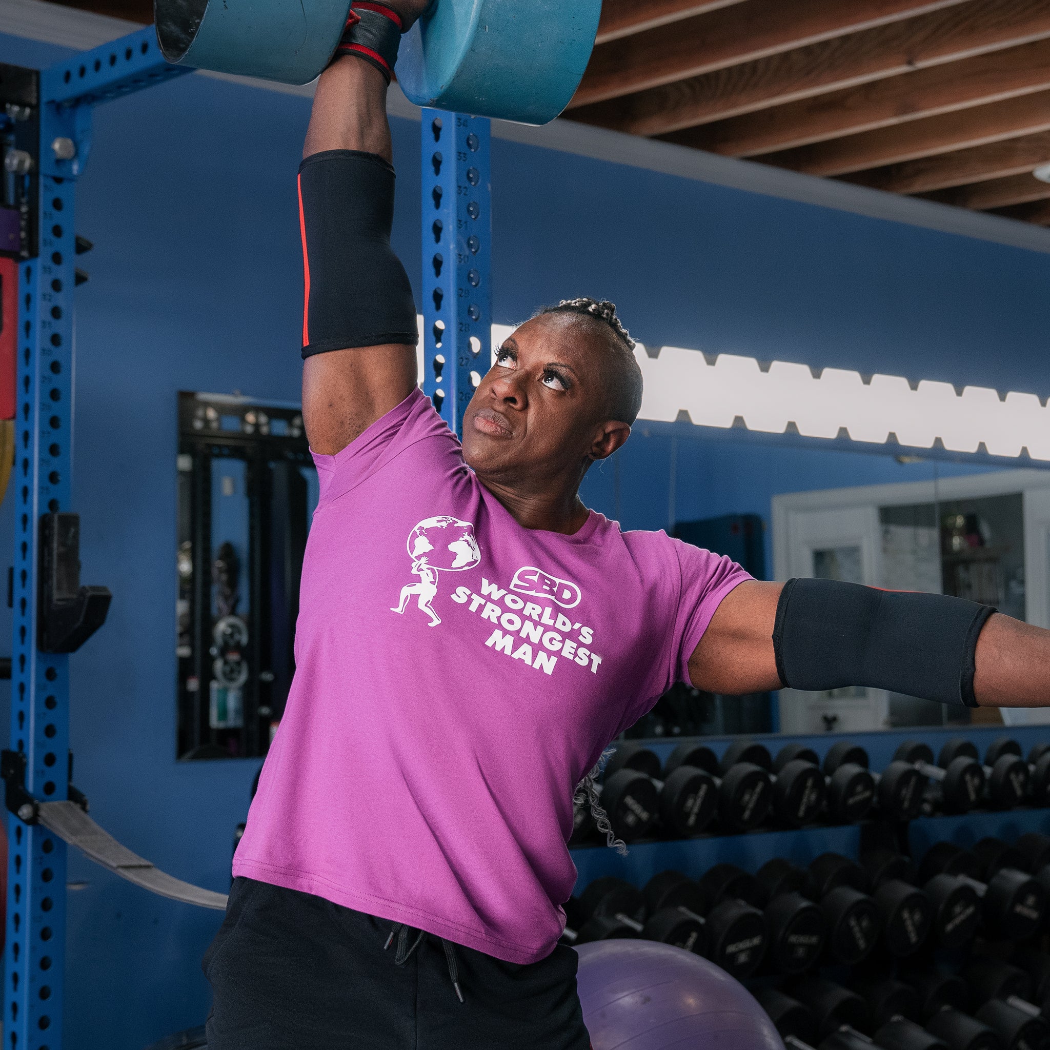 World's Strongest Man T-Shirt 2024 - Purple – SBD Apparel Canada